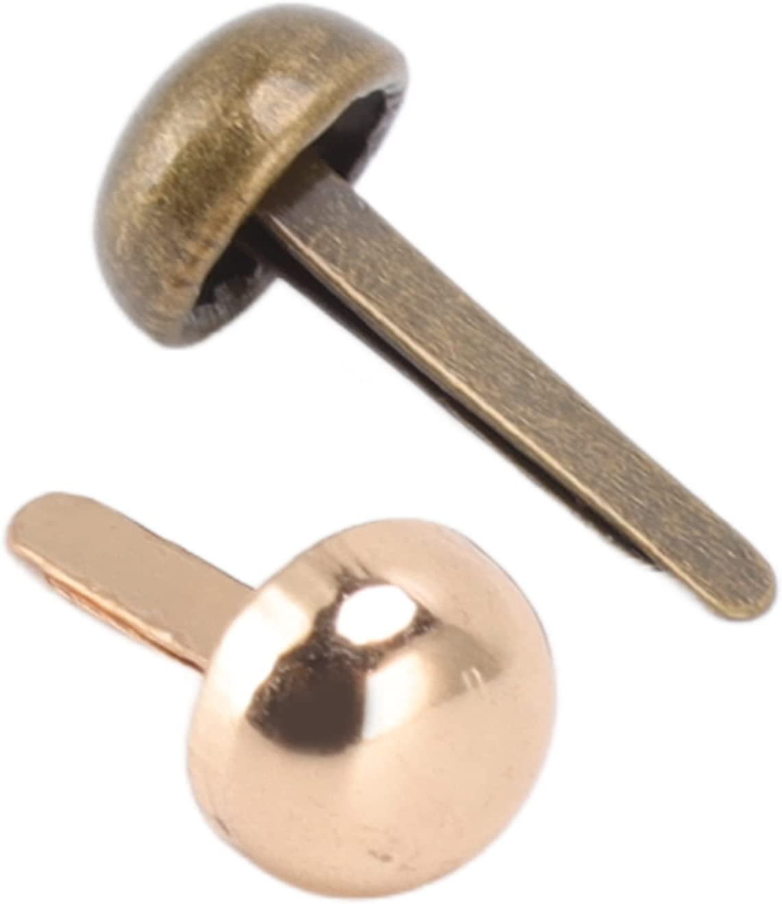 Metal Brads, Electroplating Process High Toughness Fine Grinding Light ...