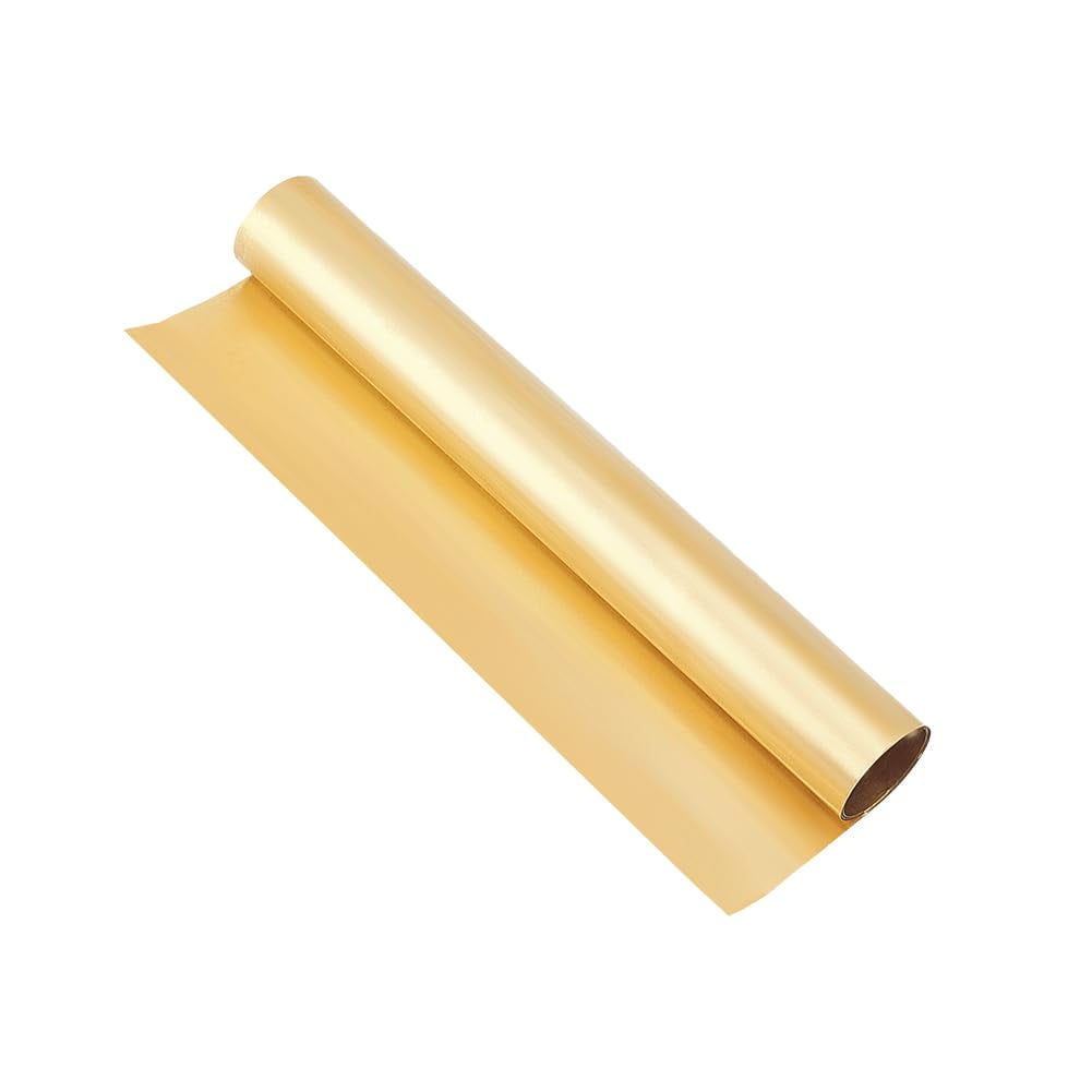 Metal Brass Sheet Roll 1000x200x0.02mm Brass Foil Roll Brass Sheet ...
