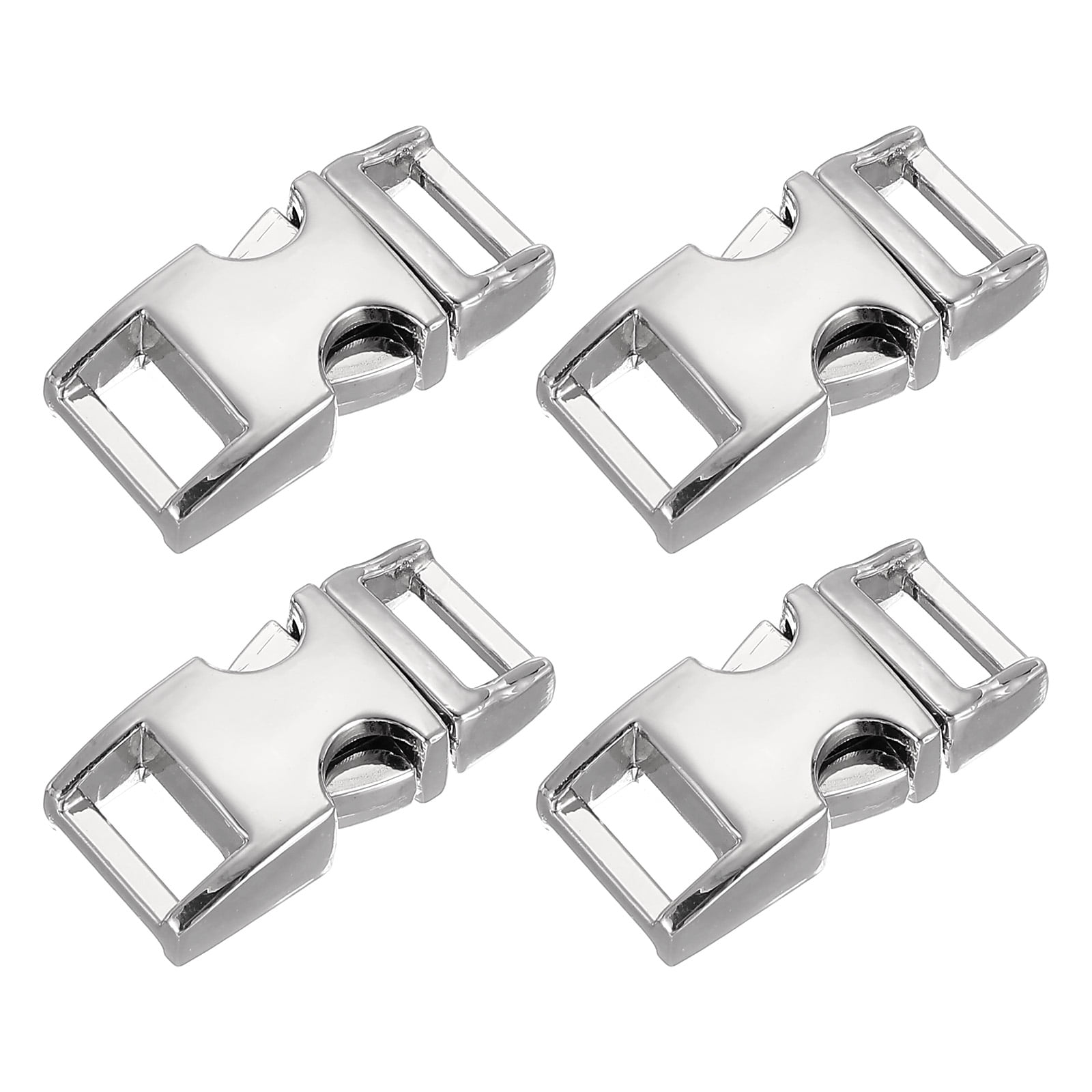 Metal Buckle, 4 Pack Quick Side Release Clips for Luggage Backpack(0.6 ...