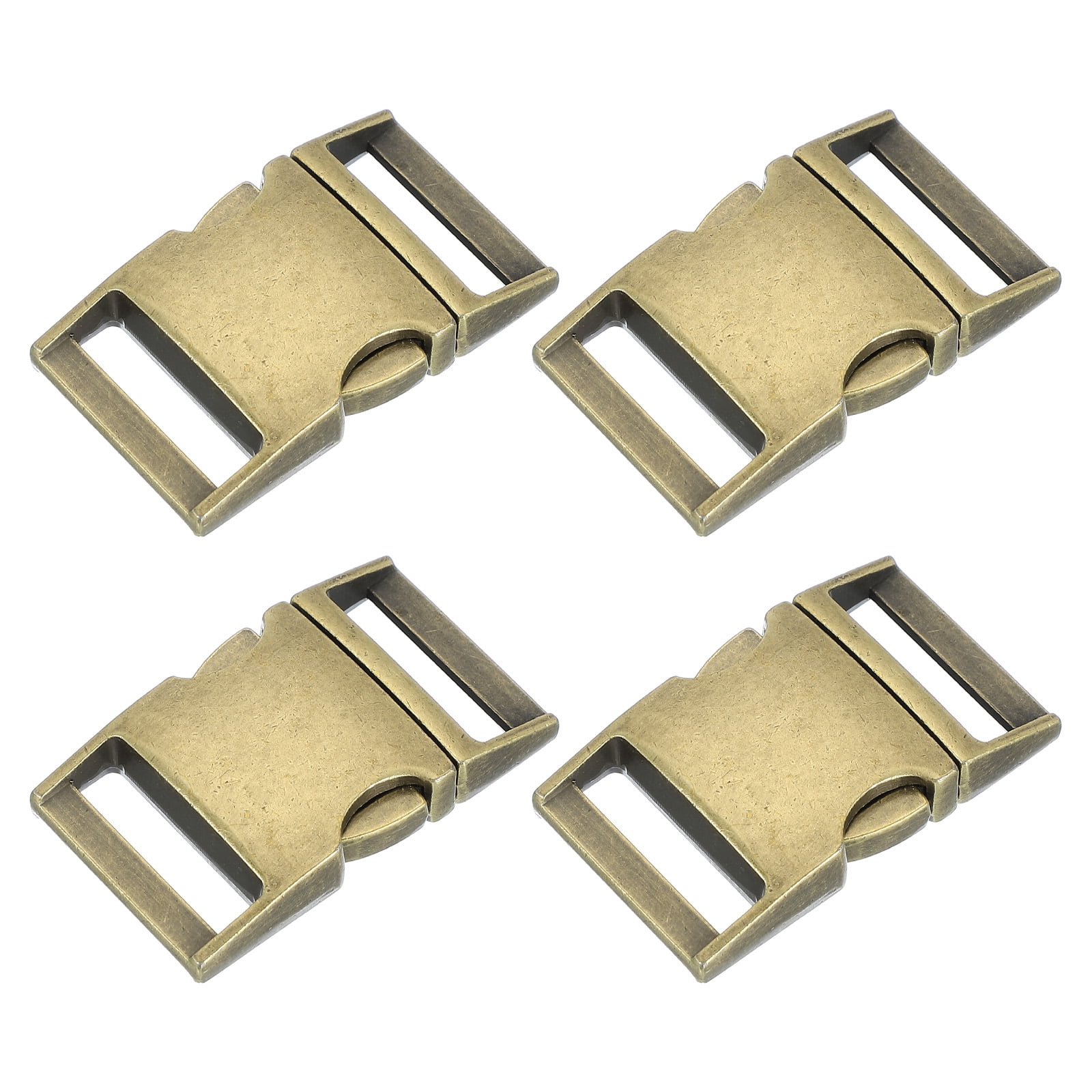 Metal Buckle, 4 Pack Quick Side Release Clips for Luggage Backpack(1.2 ...