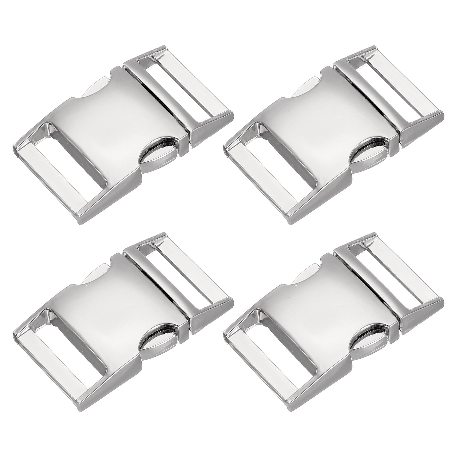 Metal Buckle, 4 Pack Quick Side Release Clips for Luggage Backpack(1.2 ...