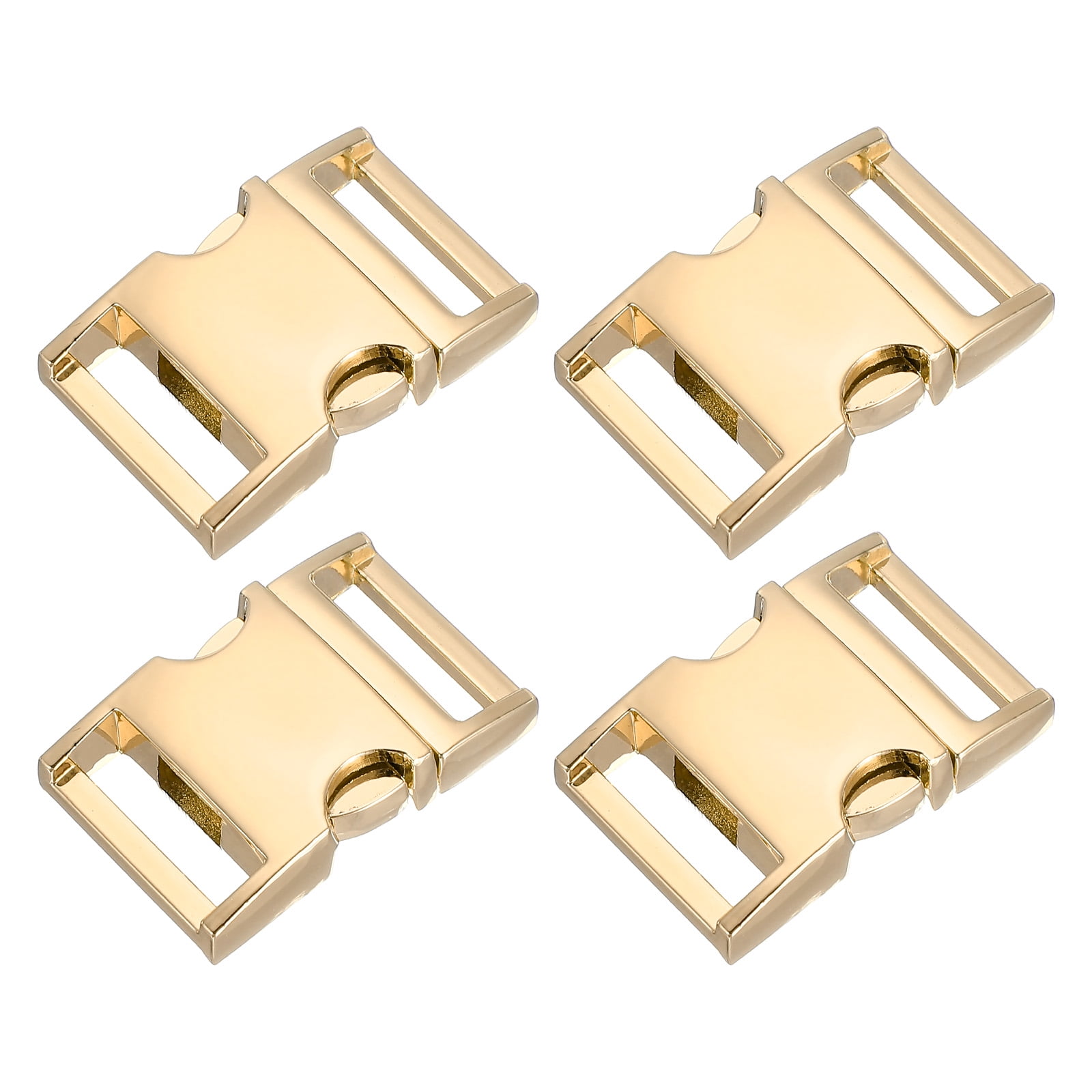 Metal Buckle, 4 Pack Quick Side Release Clips for Luggage Backpack(1" x ...