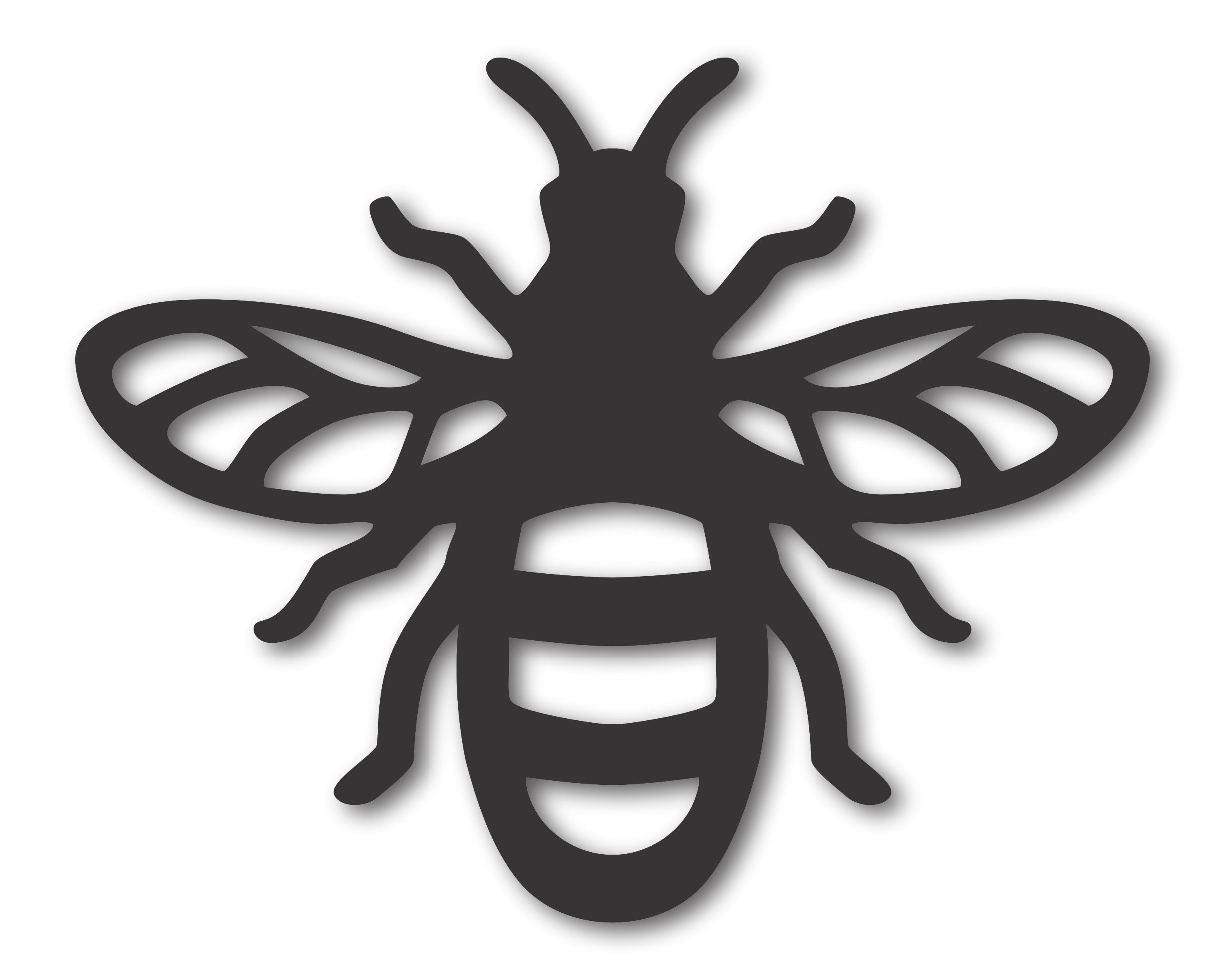 Metal Bumble Bee Sign | Metal Bumble Bee Wall Plaque | 15 Color Options ...