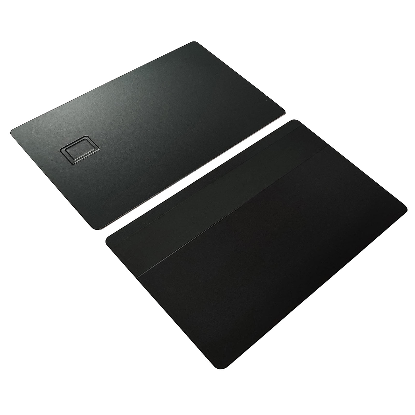 Metal Business Card Brass Matte Black Blank DIY Metal Credit Card with ...