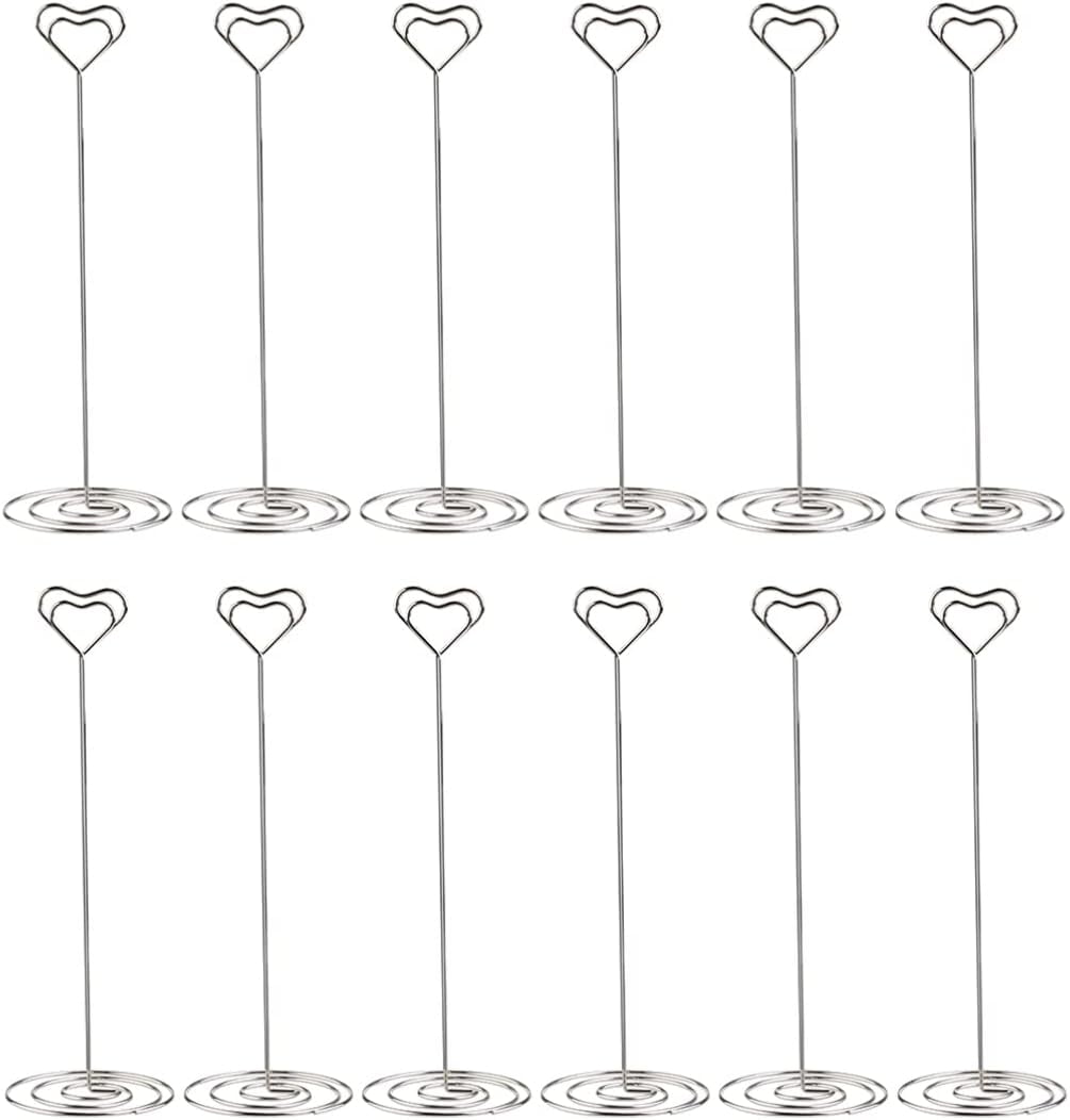 Metal Business Cards Mini Place Holders Table Number Holder, Table ...