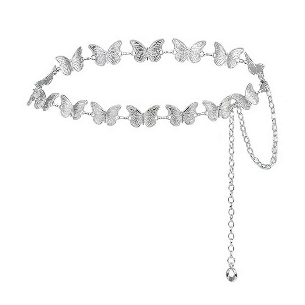 Metal Butterfly Waist Chain Dancing Butterfly Body Accessories XHP AUN ...