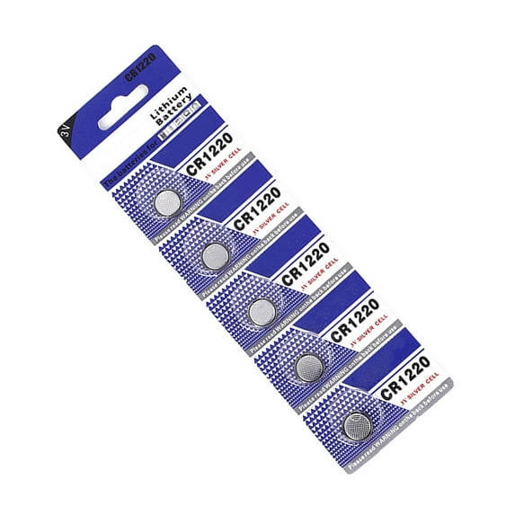 Metal CR1220 Coin Button Batteries for Watches and Calculators Coin ...