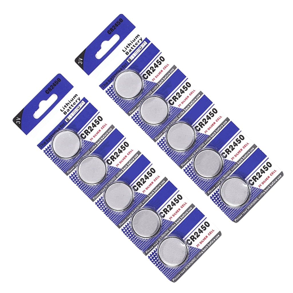 Metal CR2450 Battery CR2450 3V Lithium Battery Highly Capacity Coin ...