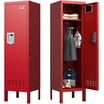IKIMI 9-Door Metal Storage Lockers for Employee, Black Storage Cabinet ...