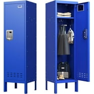 Topass Metal Storage Locker with Lockable Door, 71'' Clothing Coat ...