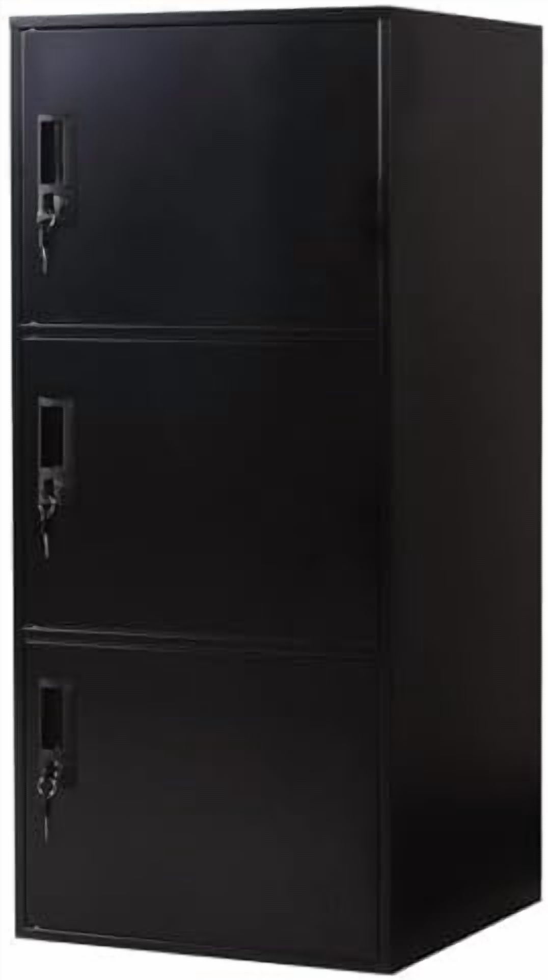 Metal Cabinet, Steel Storage Locker with Lock,Office Storage Locker ...