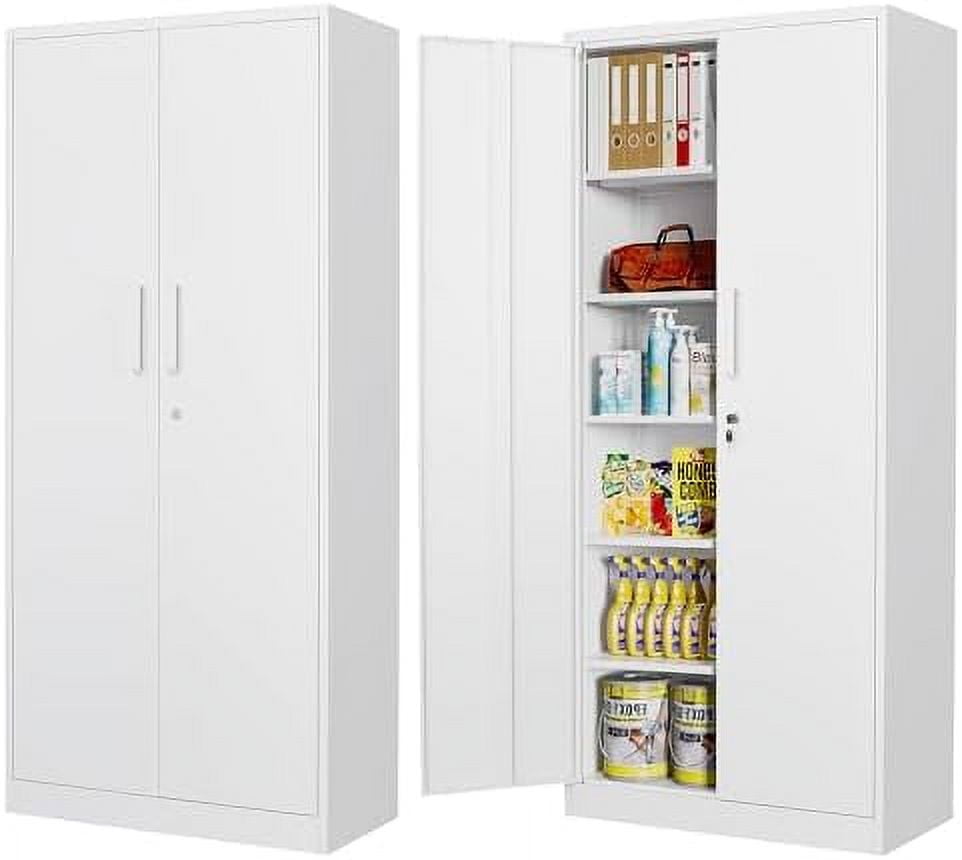 Metal Cabinets with Locking Doors Lockable Steel Cabinet with 2 ...