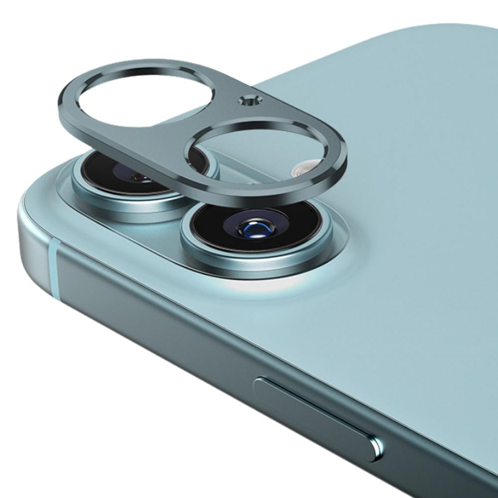 Metal Camera Bezel Protector For iPhone 16/16 Plus Hollow Lens Cover ...