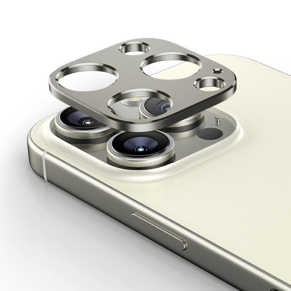 Metal Camera Bezel Protector For iPhone 16 Pro/Pro Alloy Lens Hollow ...