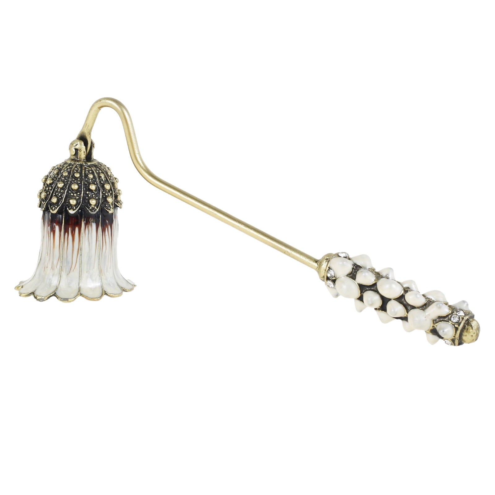 Metal Candle Snuffer With Rotatable Handle Vintage Flower Shape Candle ...