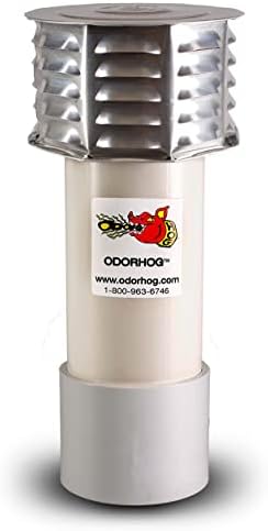 Metal Cap Slip On Vent Stack Pipe Filter 4" PVC, Removes Outdoor and ...