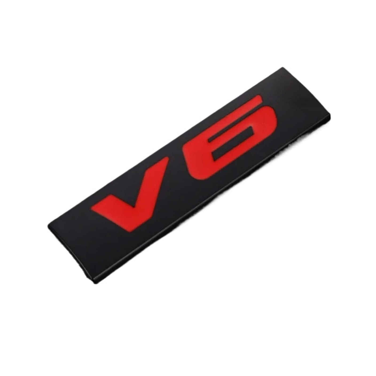 Metal Car Sticker V6 V8 Rear Emblem Badge Decals Tail Trunk Sticker Fit ...
