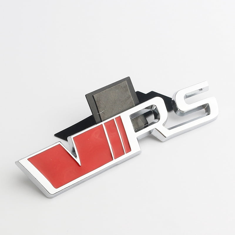 Metal Car Stickers VRS Logo For Octavia 2 3 Kamiq Kodiaq Karoq RS ...