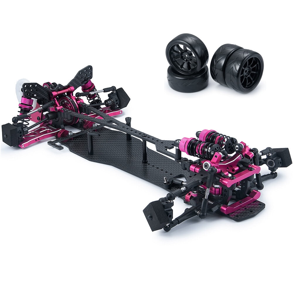 Metal&Carbon Chassis Sakura D5S Frame Kit Remodel Belt Drive 1 /10 RWD Drift Car - Walmart.com