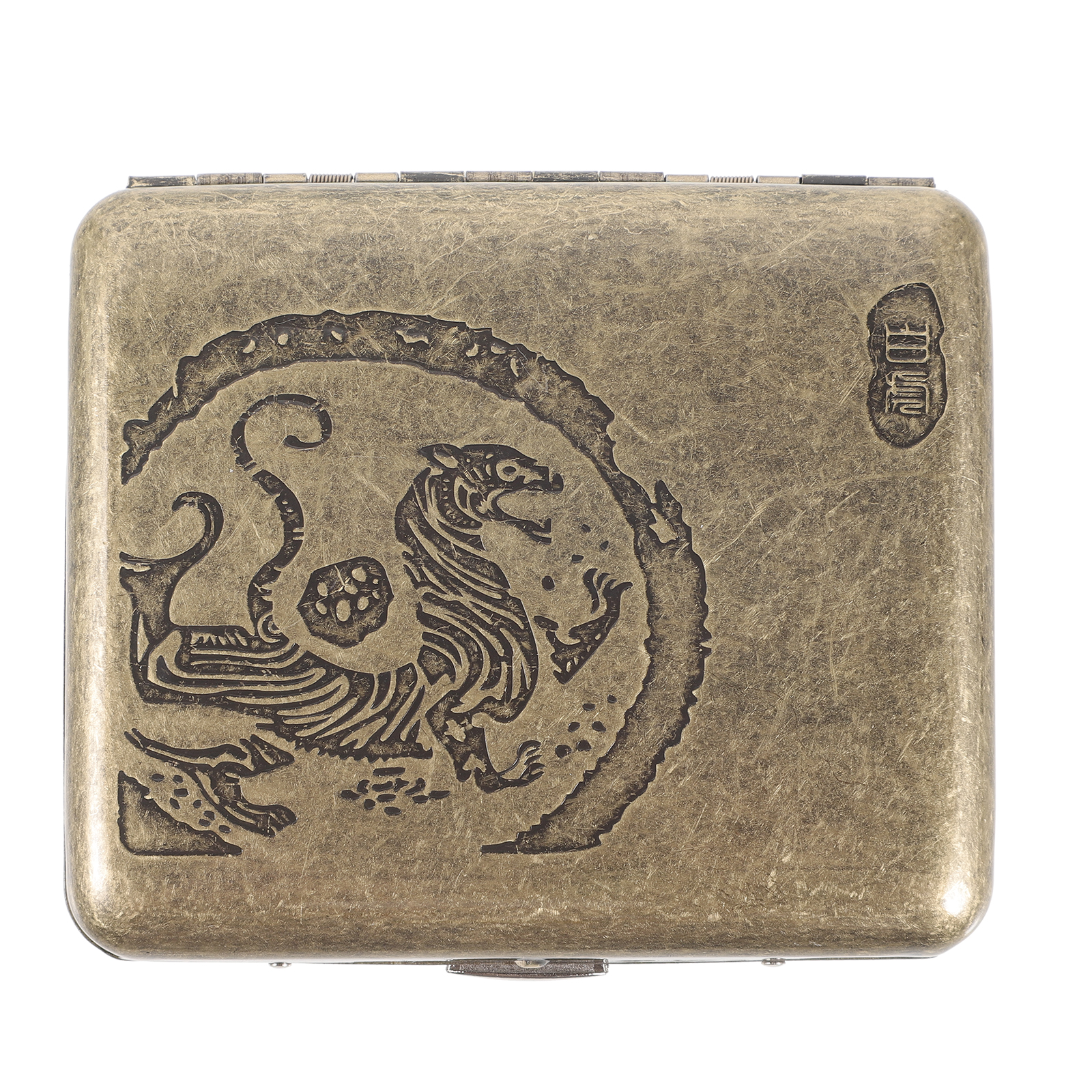 Metal Case, Vintage Cigarette Box Portable Cigarette Storage Case ...