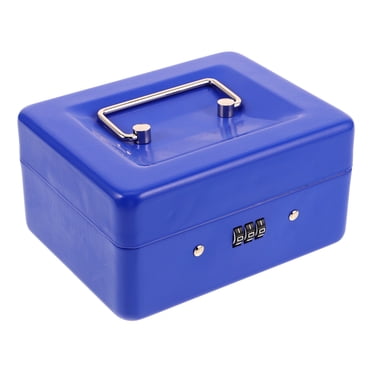 Sparco Lockable Key Safe All-Steel Cash Box with Latch Lock - Walmart.com