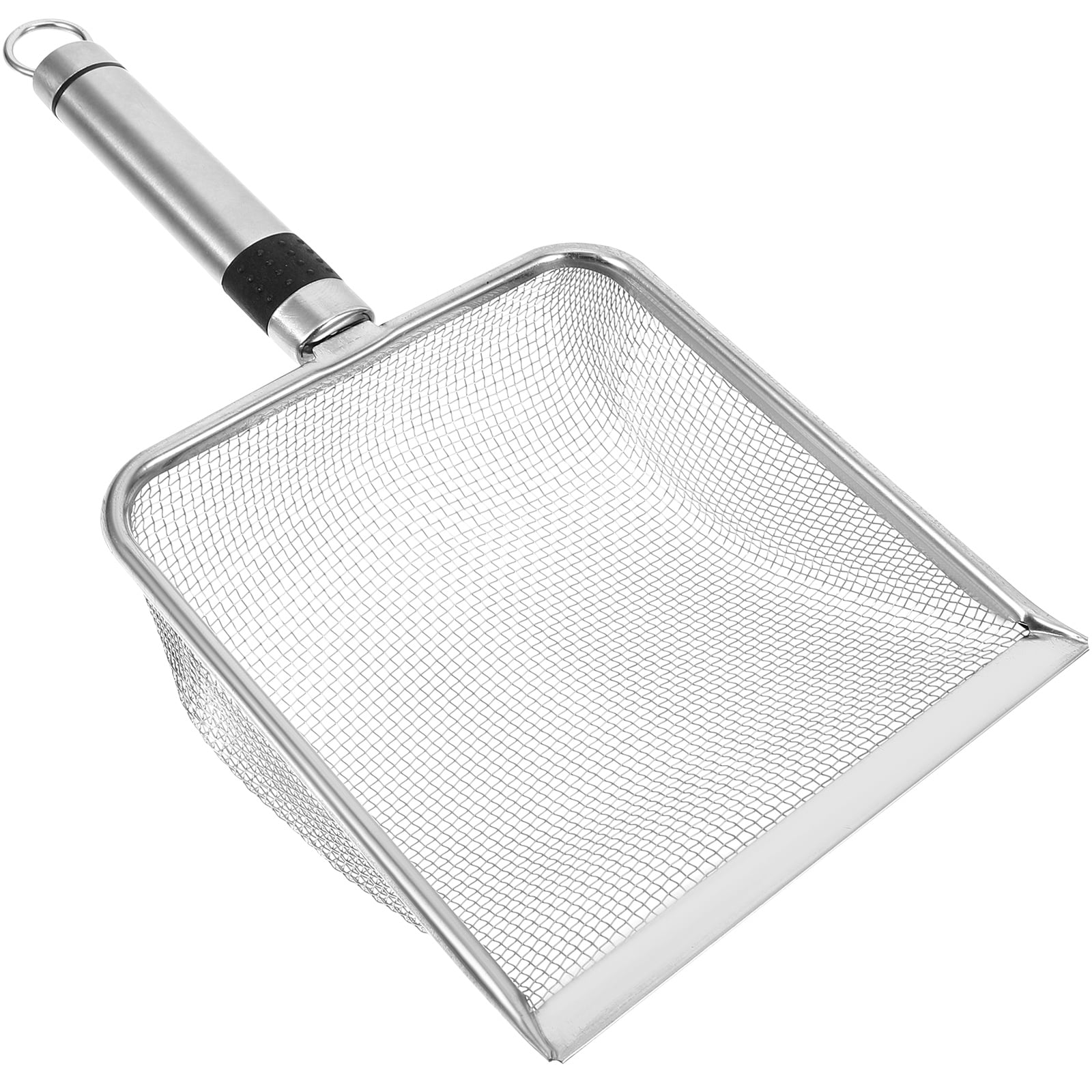 Metal Cat Litter Scoop Stainless Steel Non-Stick Kitten Poop Sifting ...