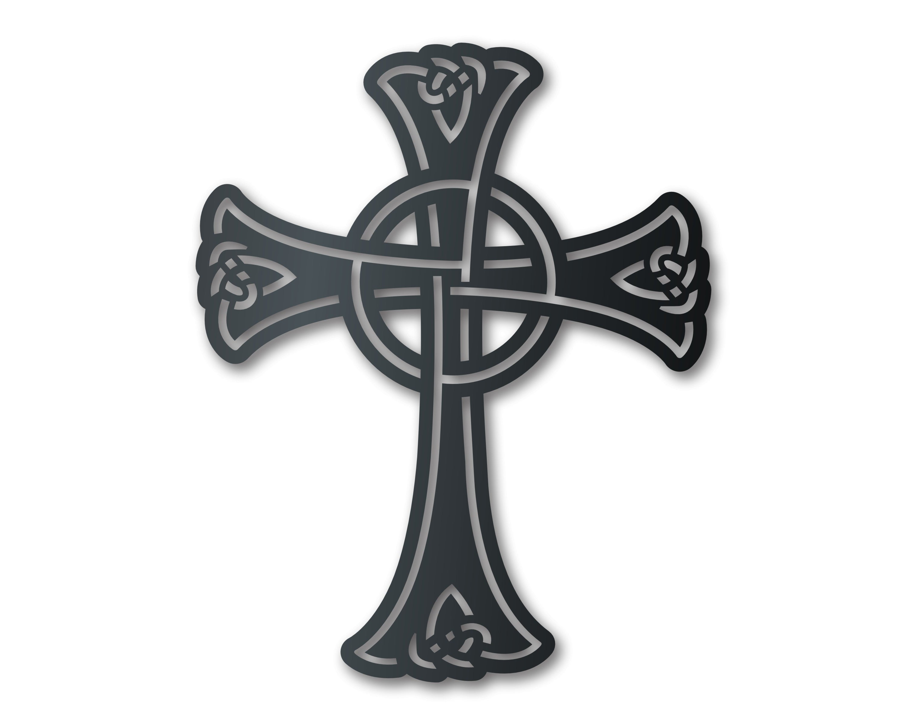 Metal Celtic Cross Wall Art - Metal Cross - 14 Color Options 12 ...