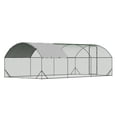 Metal Chicken House, Chicken Coops Galvanized, 4 Corner Reinforcement ...