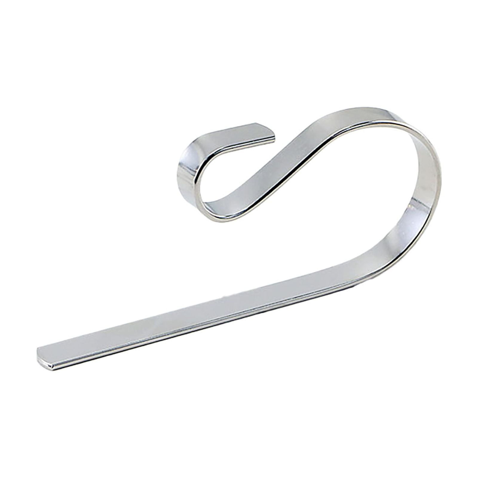 Metal Christmas Hook, Silver S Shaped Stocking Hanger, S-Shaped Metal ...