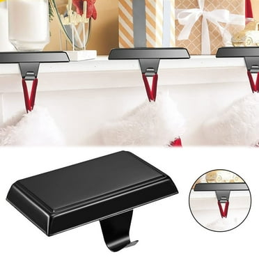 GEX Gold Plated Christmas Stocking Holder Hook Hanger with Mantle Clip ...