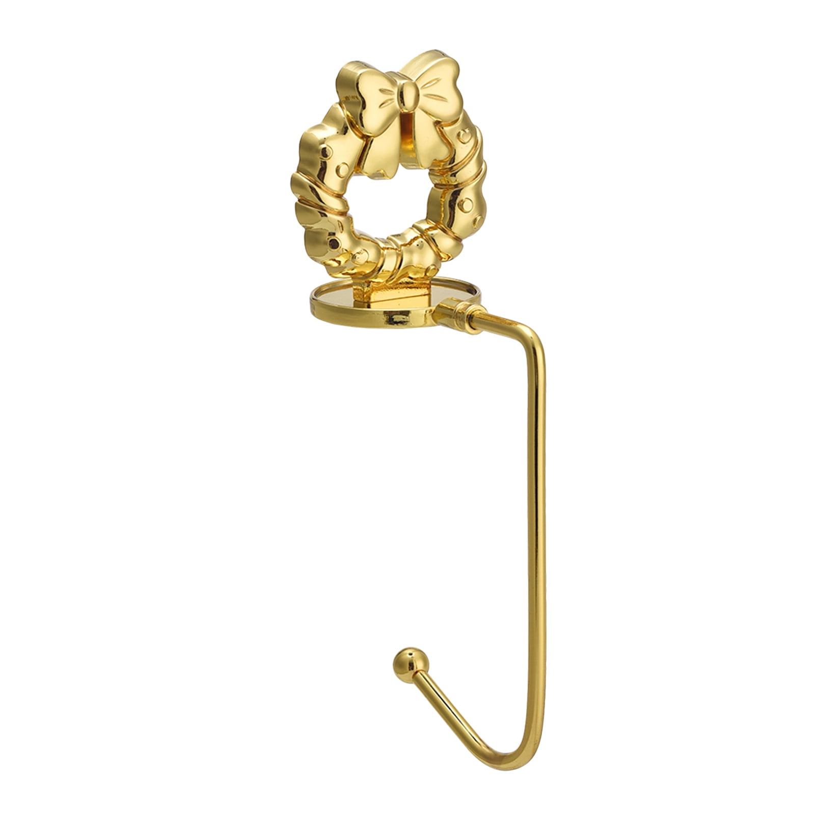 Metal Christmas Stocking Hooks for Fireplace Mantel | Heavy Duty Alloy ...