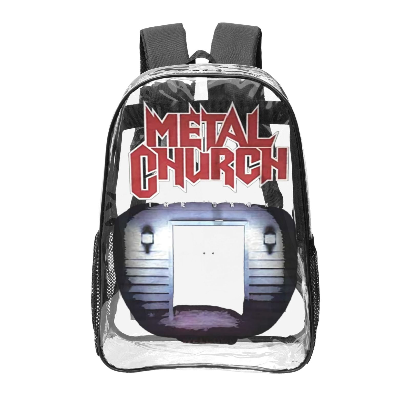 Metal Church The Dark Album Cover Band Logo Transparent Backpack ...
