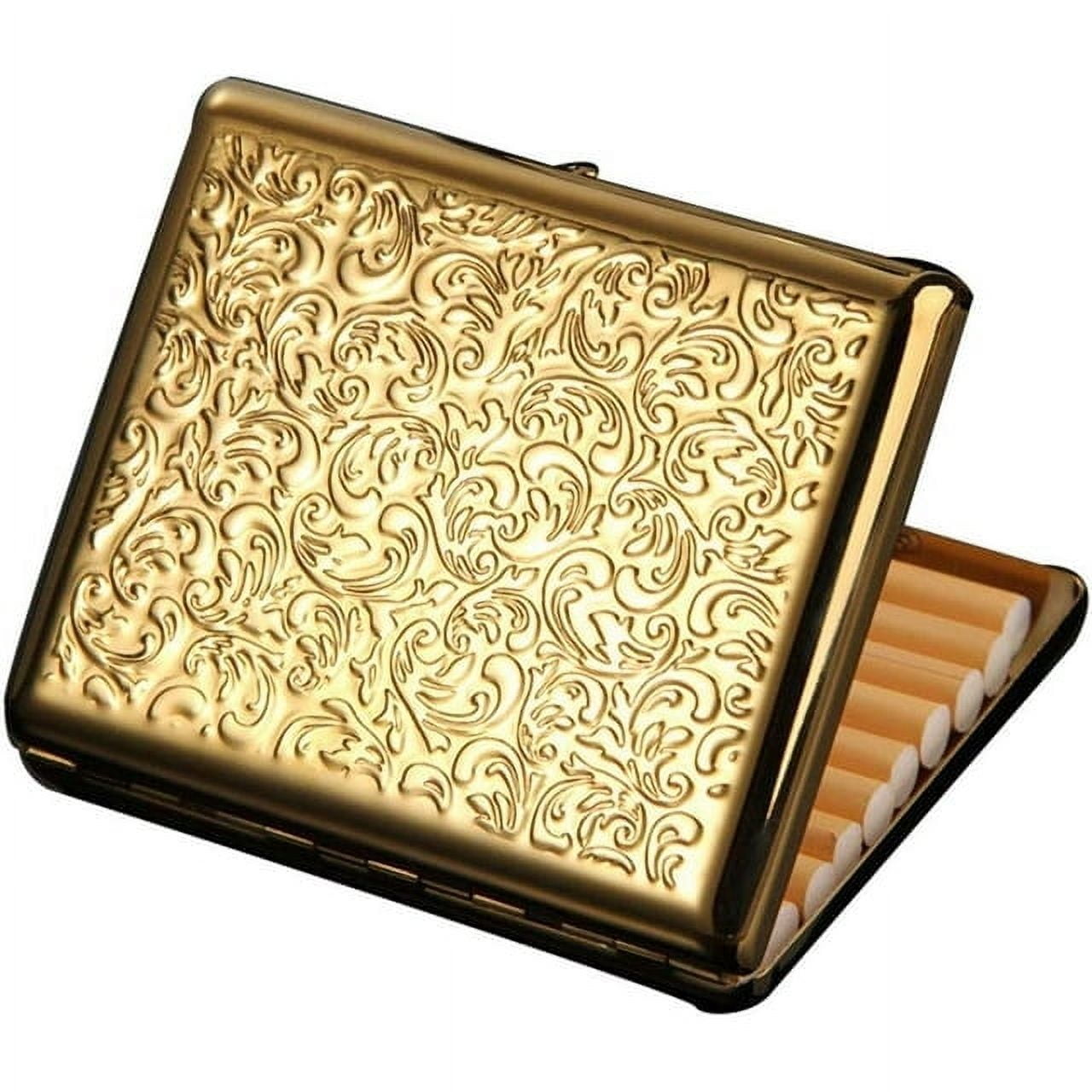 Metal Cigarette Case For Men And Women Portable Ultra-thin Cigarette ...