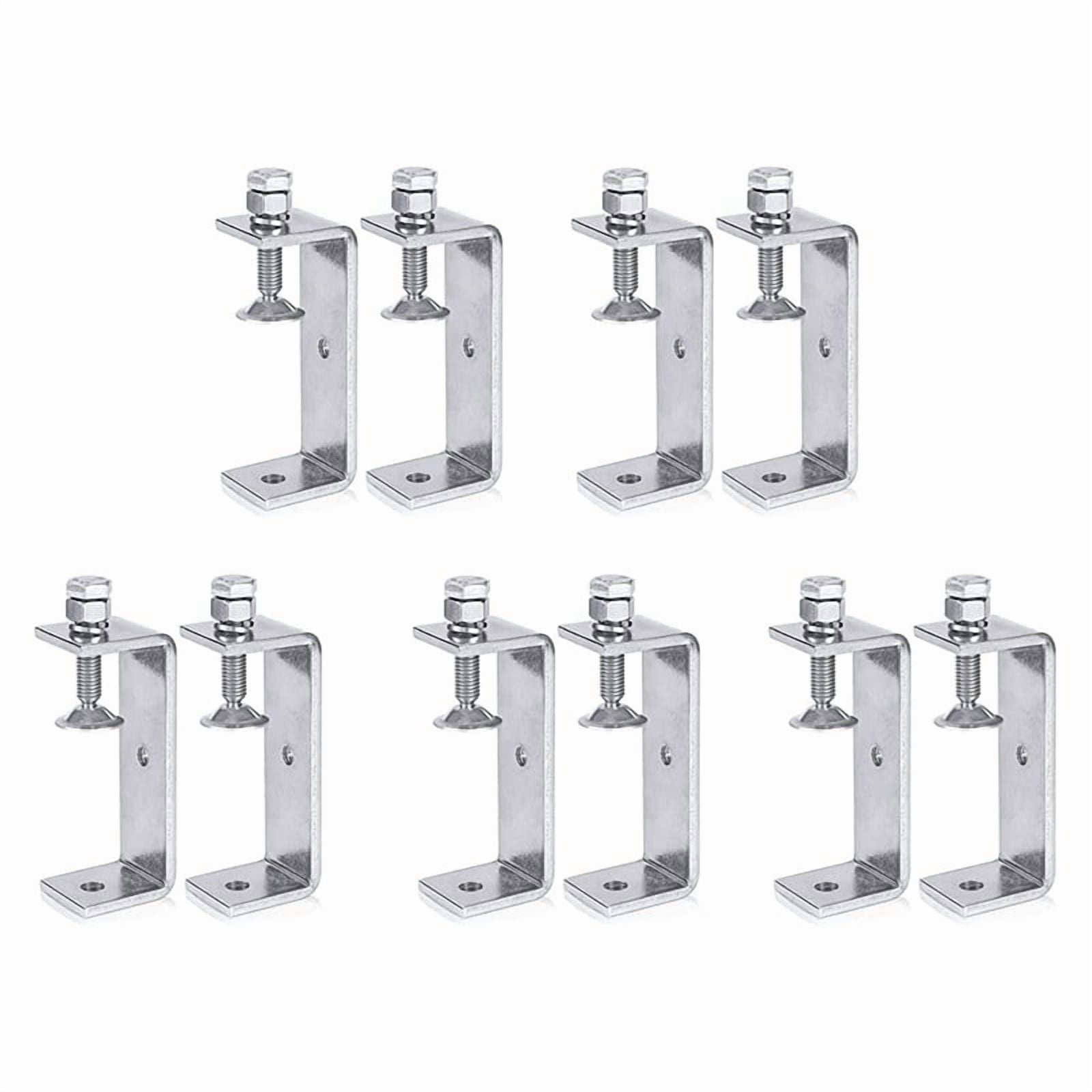 Metal Clamp Heavy Duty Clamp C Clamp Woodworking Clamp with Wide Jaw ...