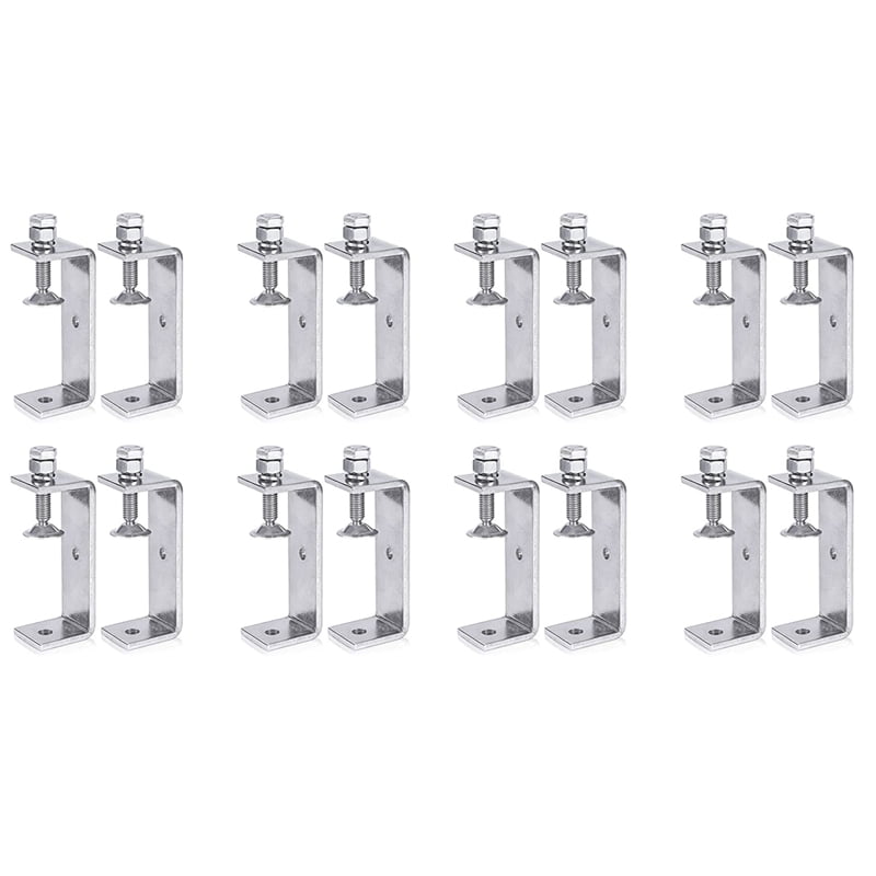Metal Clamp Heavy Duty Clamp C Clamp Woodworking Clamp with Wide Jaw ...