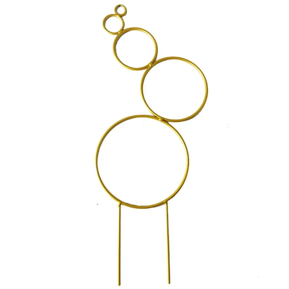 Metal Climbing Vine Trellis Stackable Fixed Rod Climbing Plant Rack Round Iron Plant Support ...