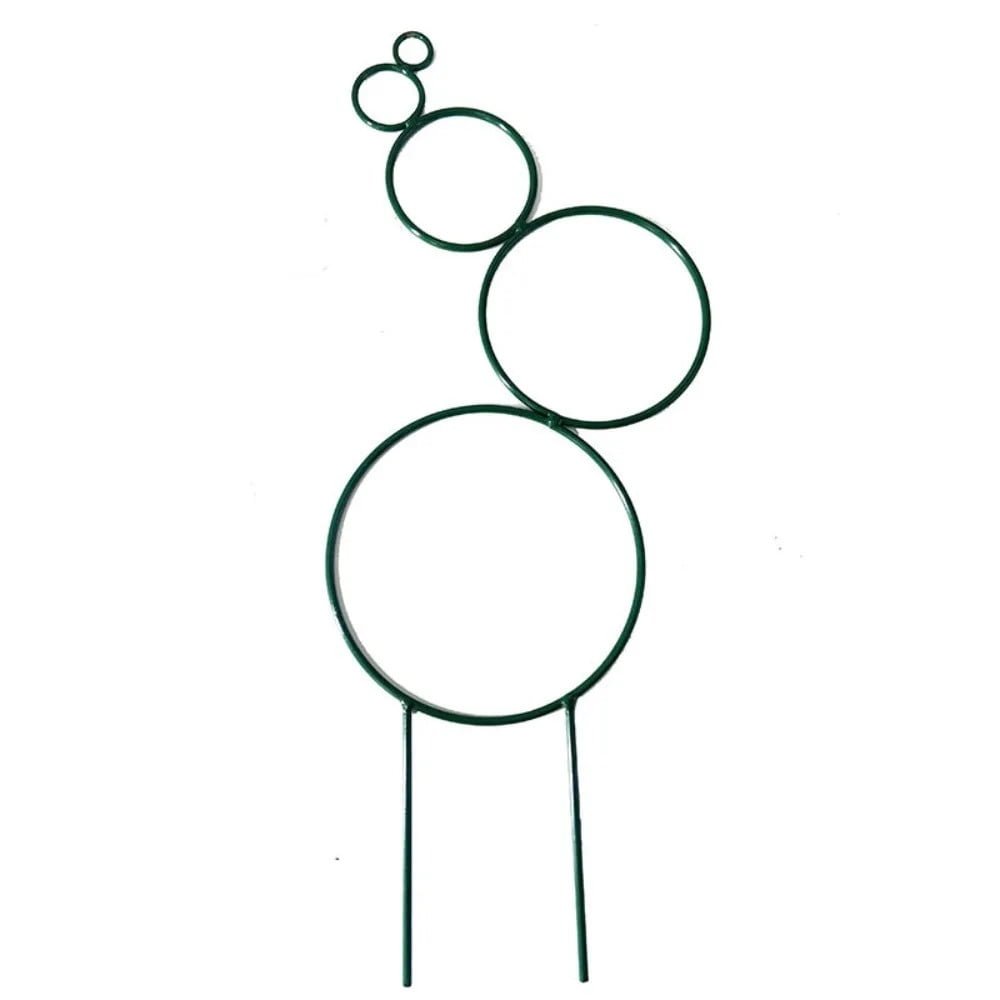 Metal Climbing Vine Trellis Stackable Fixed Rod Climbing Plant Rack Round Iron Plant Support ...