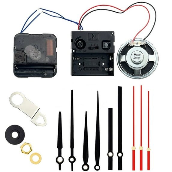 Metal Clock Mechanism Set Powered Motor Replacements 12888 Clock ...