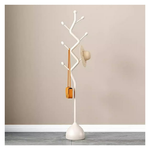 Metal Coat Rack Freestanding,Golden Coat Tree Hats Hanger Holder with ...