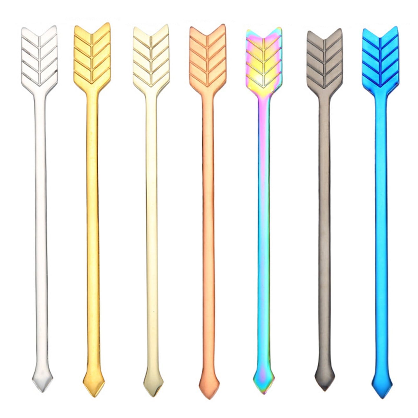 Metal Cocktail Picks, 4.92" Stainless Steel Martini Picks, Elegant ...