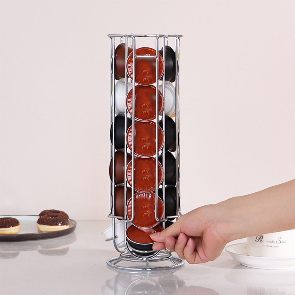 Metal Coffee Capsule Display Rack, Electroplated Capsule Coffee Storage ...