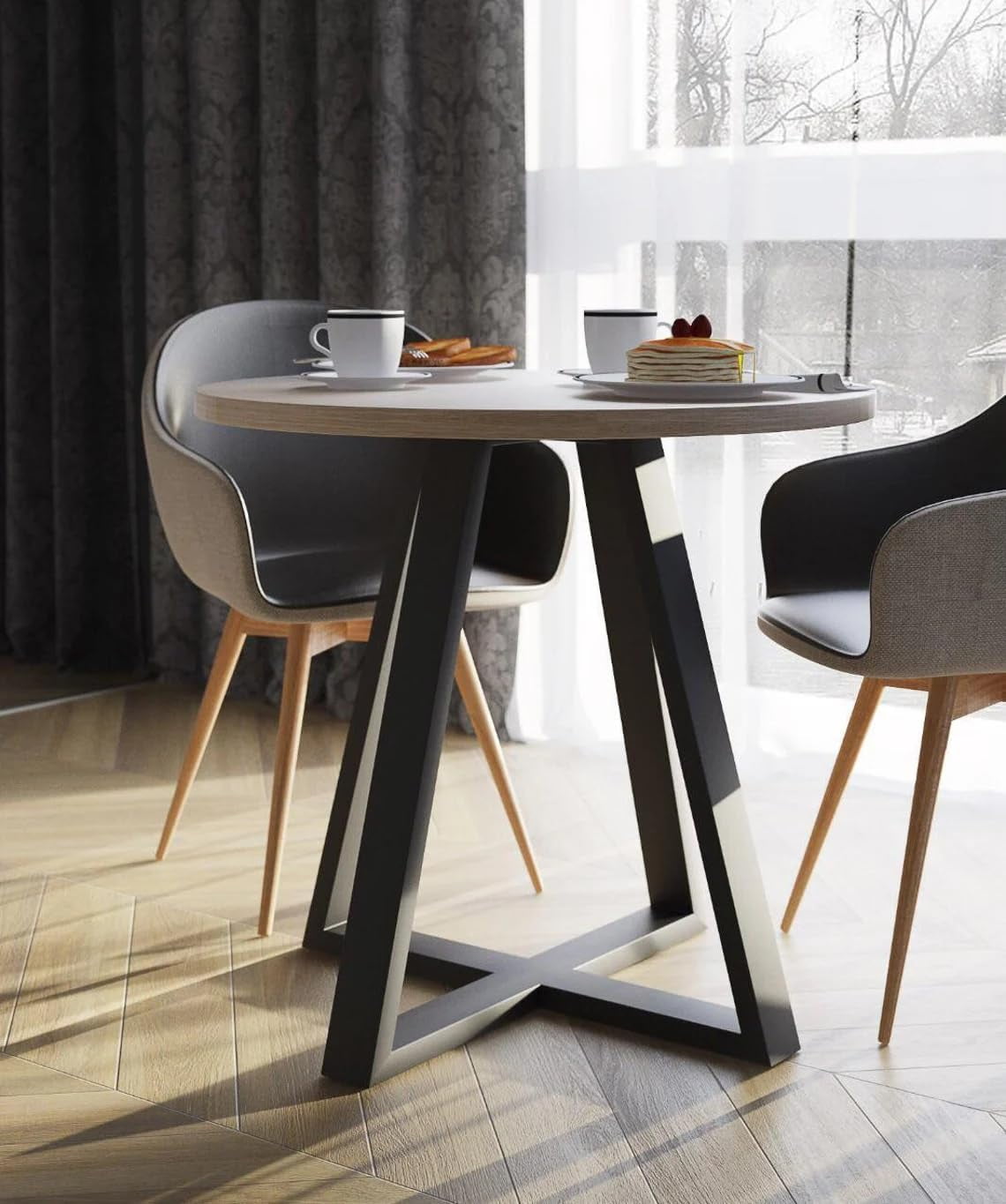 Metal Coffee Table Legs 18 Inch, Heavy Duty Bench Legs Metal Leg for ...