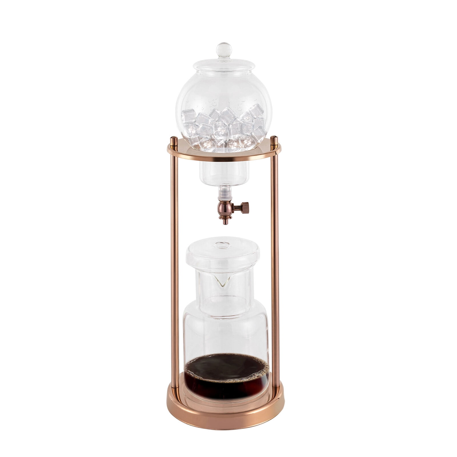 Metal Cold Brew Drip Tower, Ice Cold Drip Tower 6-8 Cups 600ml -20-150 ...