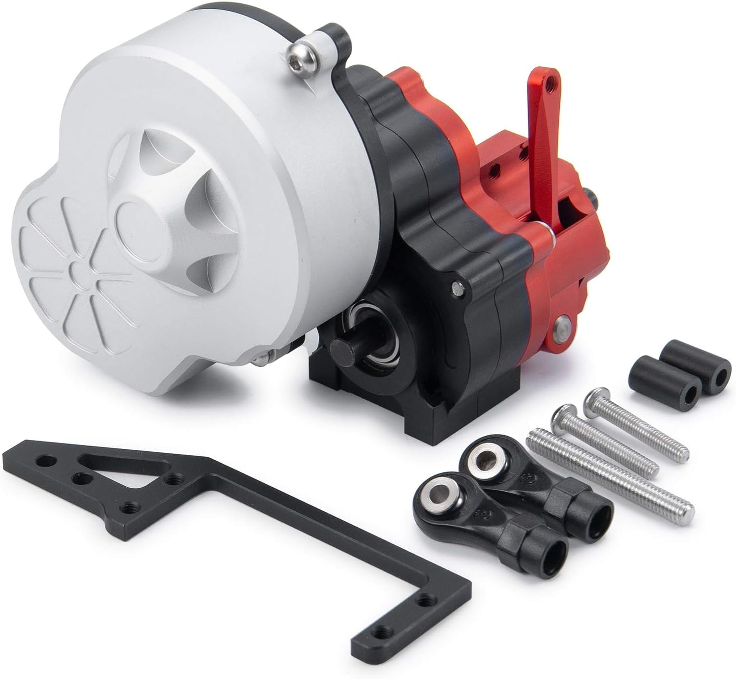 Metal Complete Transmission Case Gearbox with Dig Gear for 1:10 Axial ...