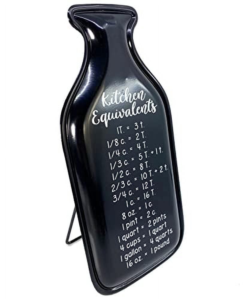 Metal Conversion Chart Sign - Easel Stand or Wall Hanging, Metal Milk ...