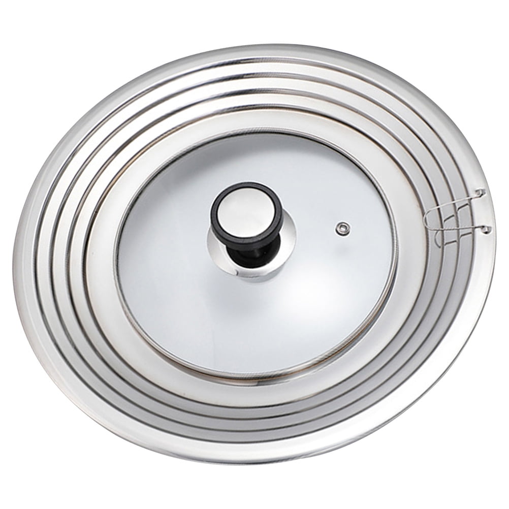 Metal Cooking Utensils Stainless Cookware Steel Pot Lid Lids Basting ...