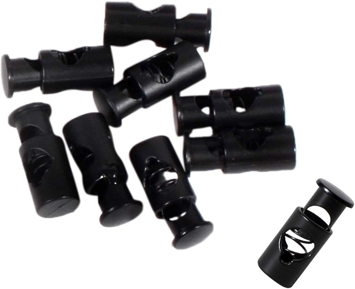 Metal Cord Lock Spring Loaded Stop Toggle Fastener for Jackets, Luggage ...