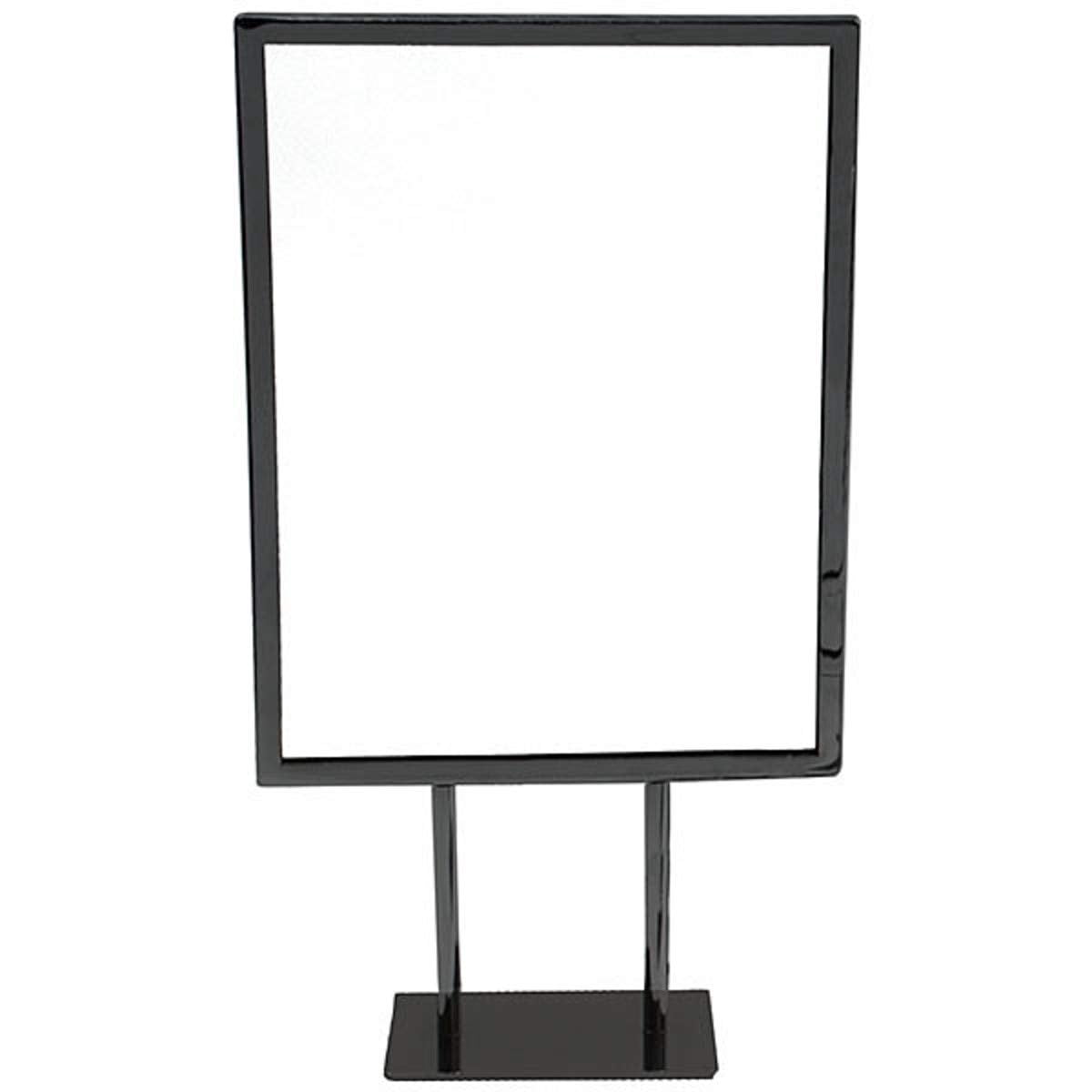 Metal Countertop Sign Frame in Black - 8.5 W x 11 H Inches - Walmart ...