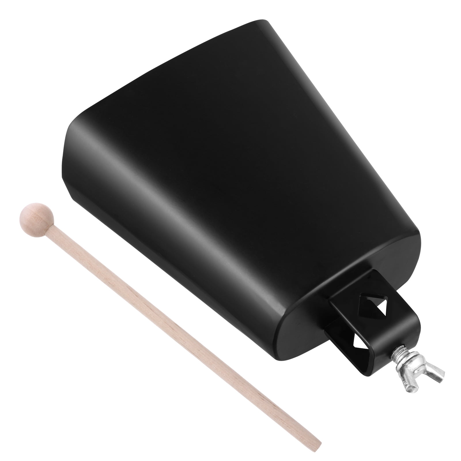 Metal Cow Bell Percussion Instrument Loud Call Bell with Mallet for ...