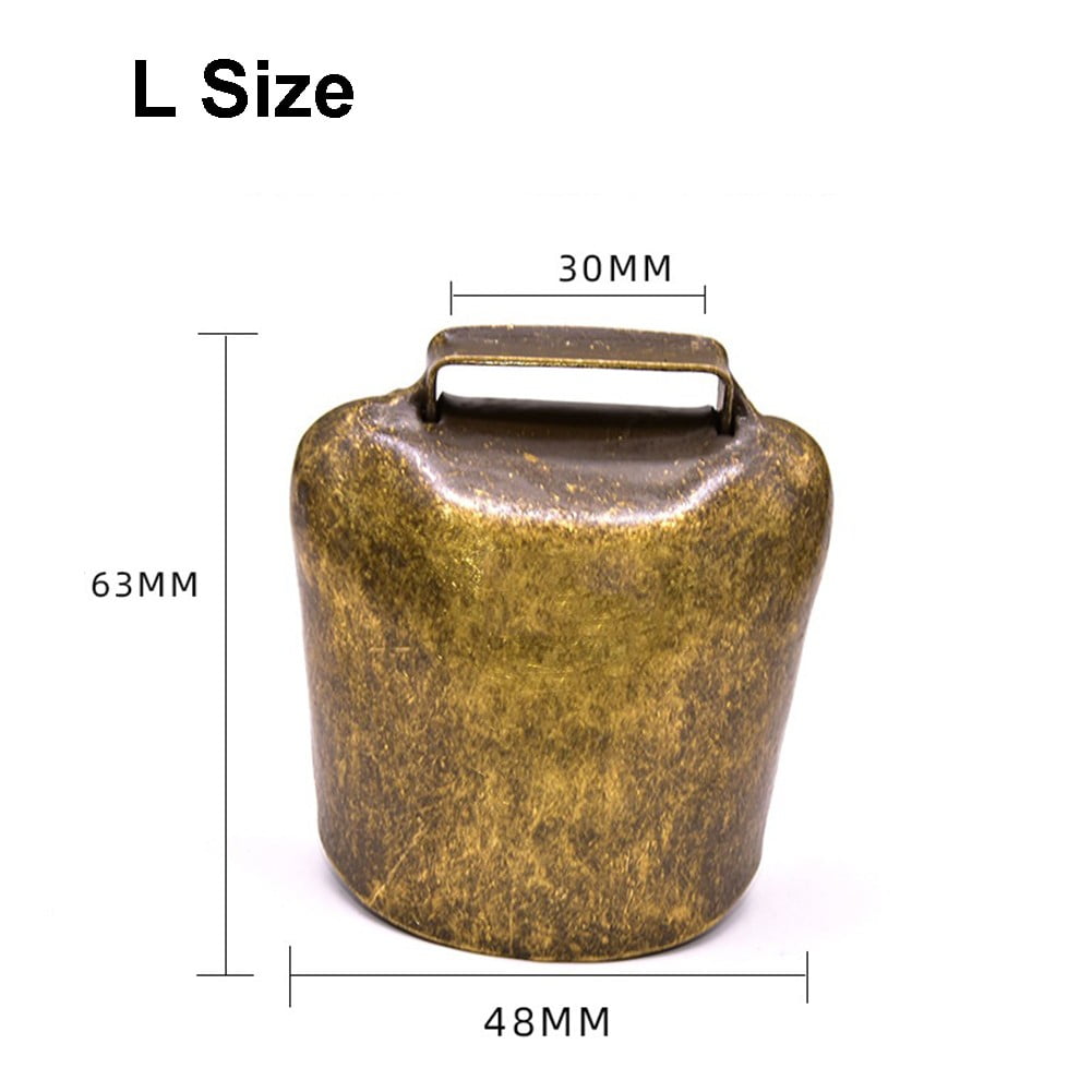Metal Cow Sheep Bell Copper Bells Cattle Sheep Copper Bells Loud Animal ...